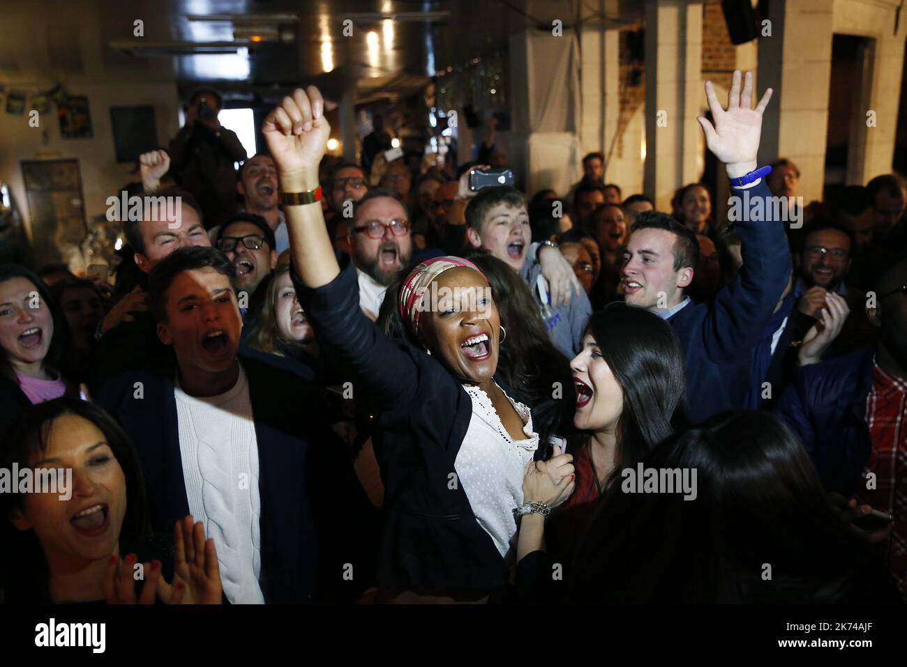First round of the French presidential election on April 23rd 2017 ...