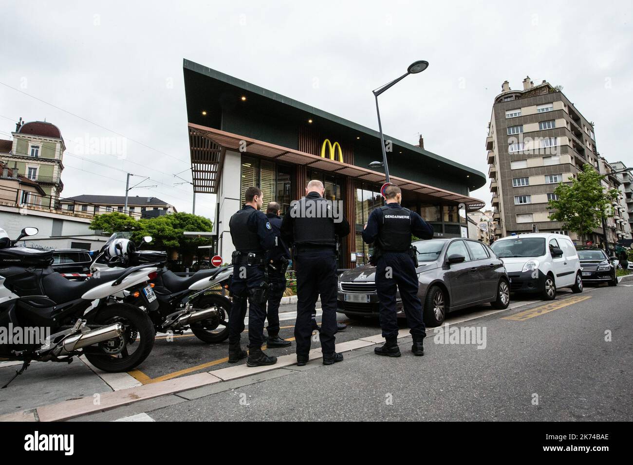 Explosion reported at fast food chain McDonald’'s in French city of ...