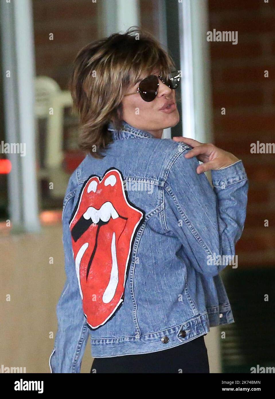 Lisa Rinna seen out and about in Los Angeles, California Stock Photo ...