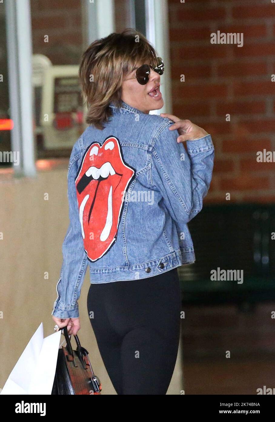 Lisa Rinna seen out and about in Los Angeles, California Stock Photo ...