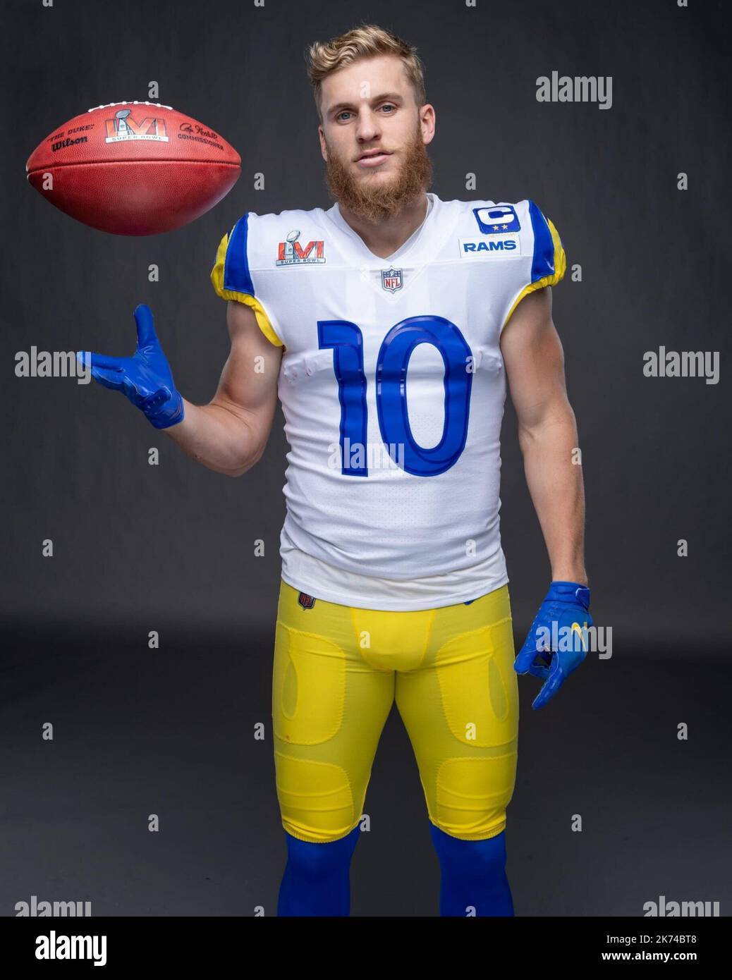 Cooper Kupp, wide receiver for american Football team Los Angeles Rams Stock Photo - Alamy