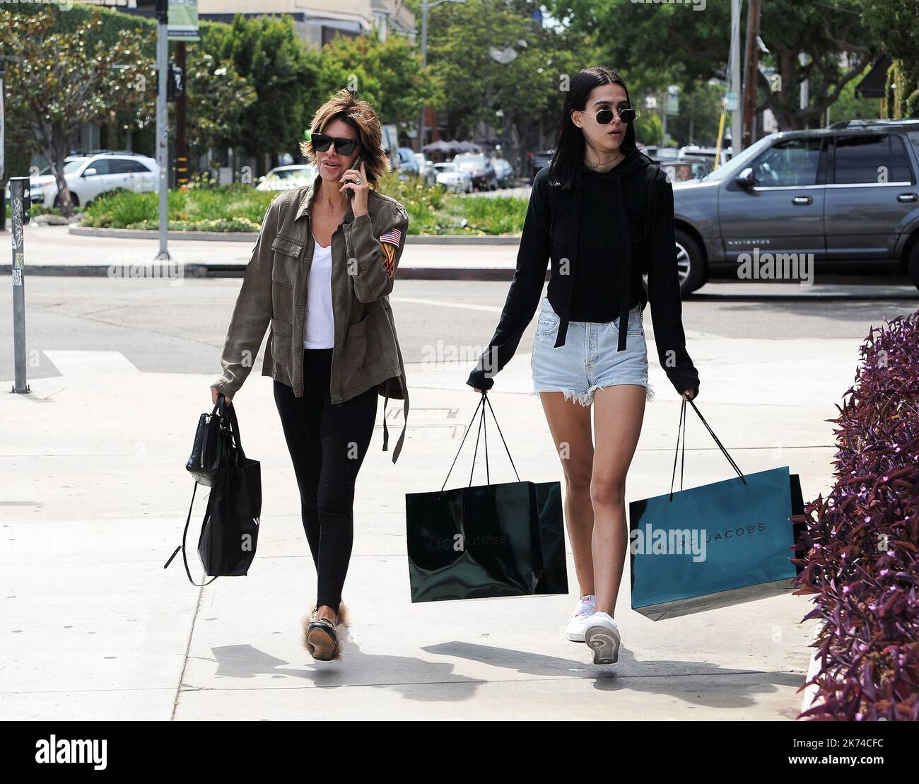 Lisa Rina is seen out and about in Los Angeles, USA Stock Photo - Alamy