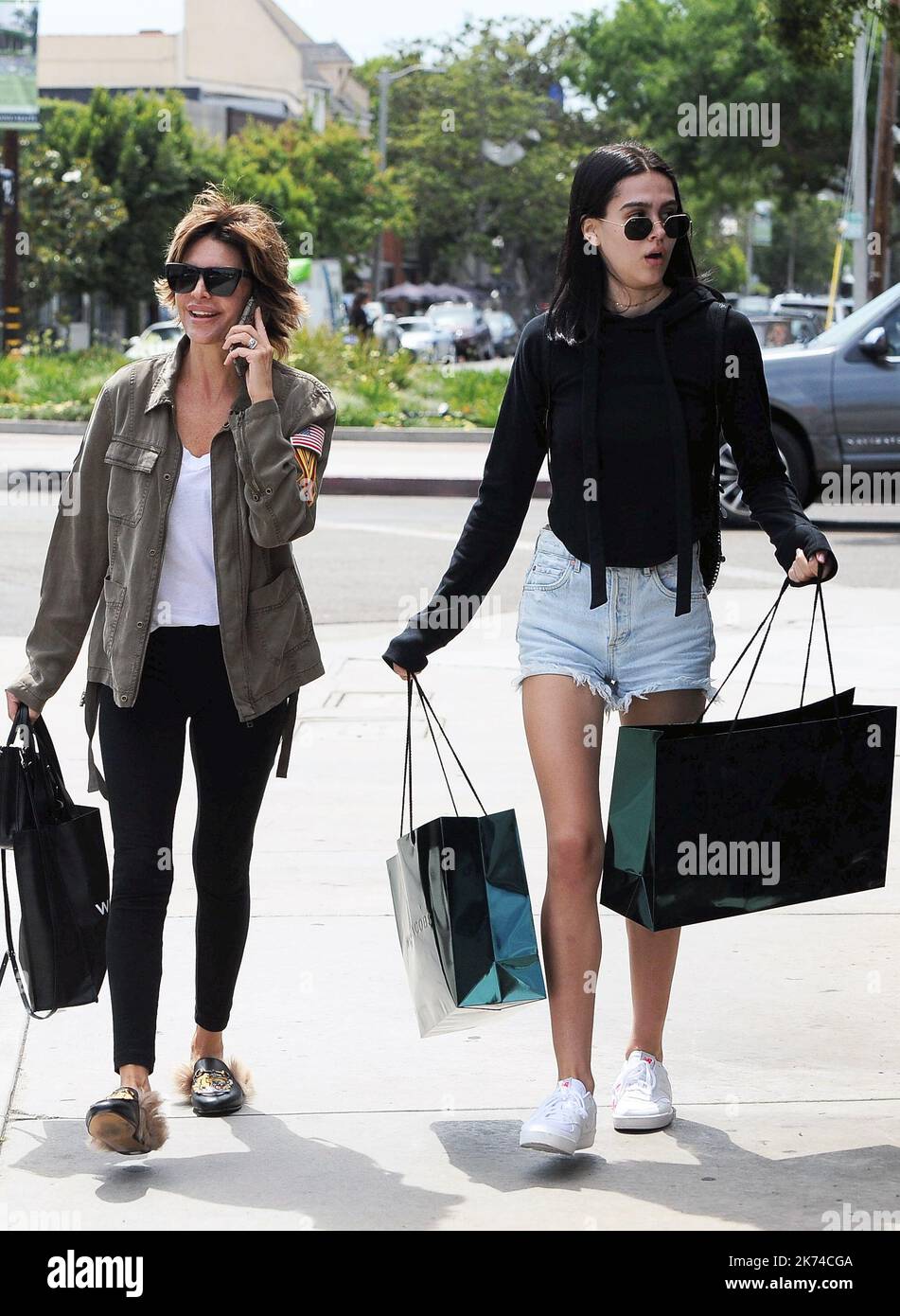 Lisa Rina is seen out and about in Los Angeles, USA Stock Photo - Alamy