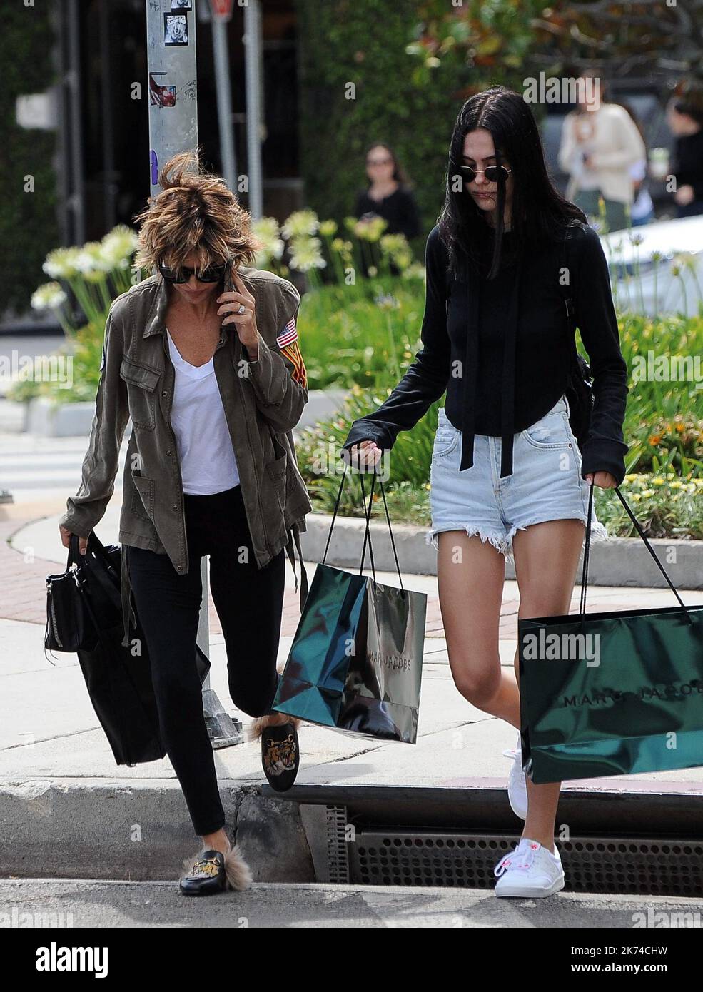 Lisa Rina is seen out and about in Los Angeles, USA Stock Photo - Alamy