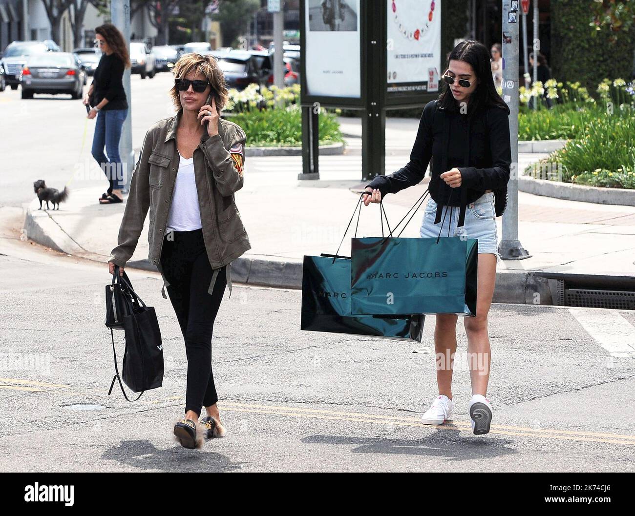 Lisa Rina is seen out and about in Los Angeles, USA Stock Photo - Alamy