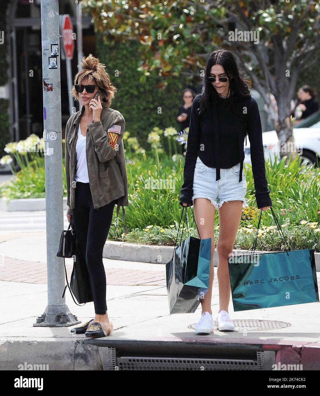 Lisa Rina is seen out and about in Los Angeles, USA Stock Photo - Alamy