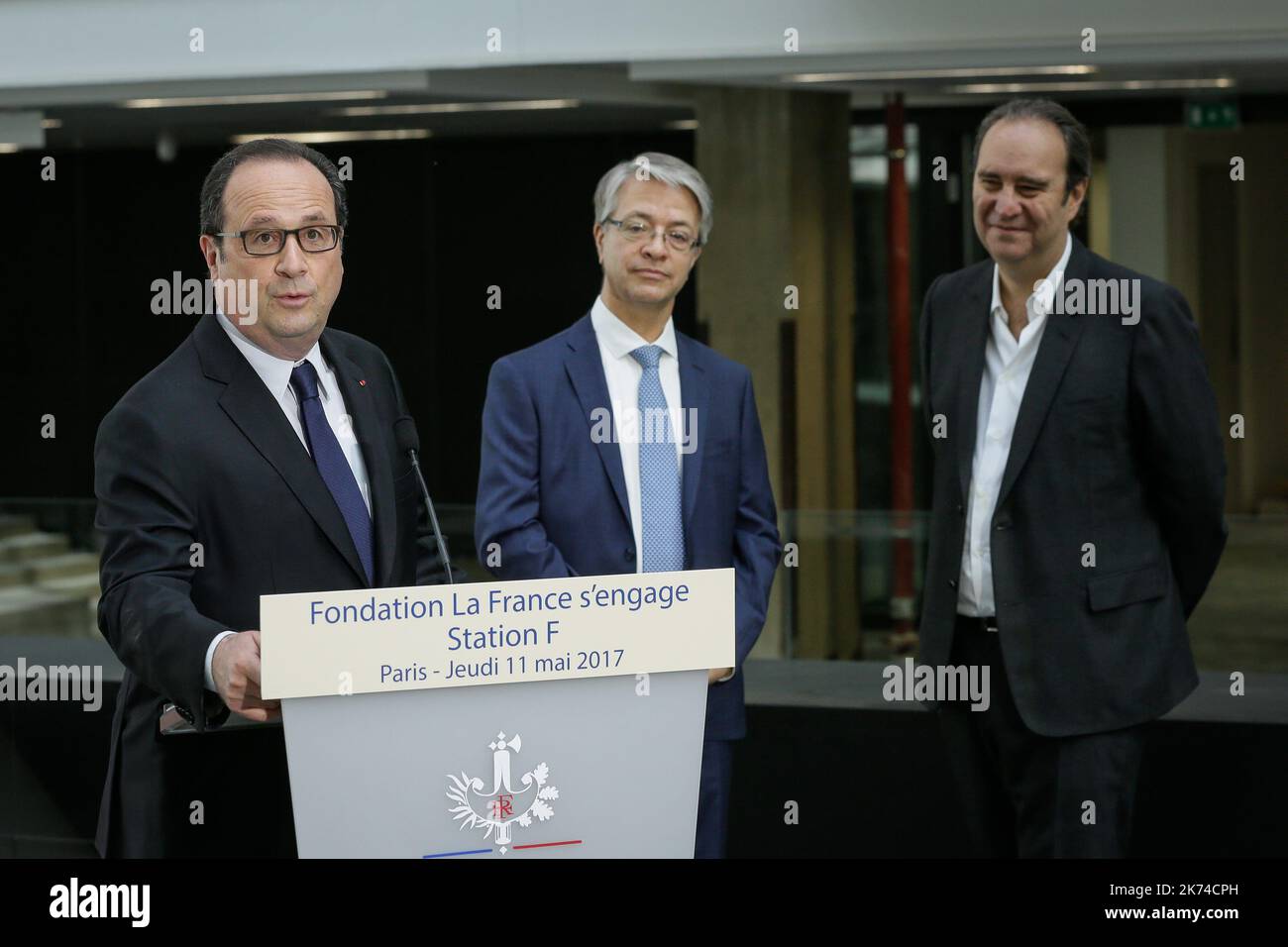 Francois Holland Visits The Inaugural Workshop Of The Future Premises ...