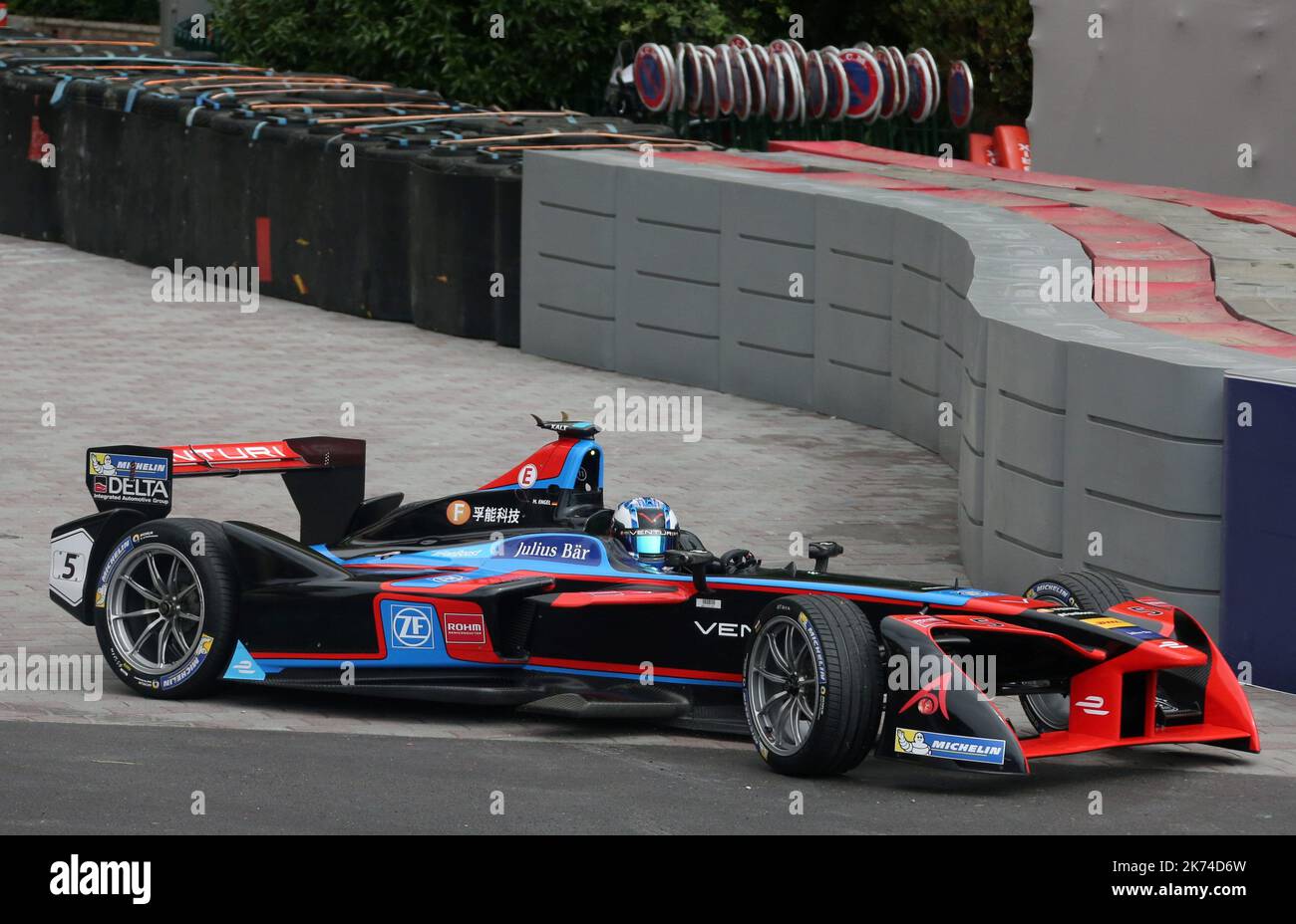 Le pilote VENTURI MARO ENGEL Stock Photo - Alamy