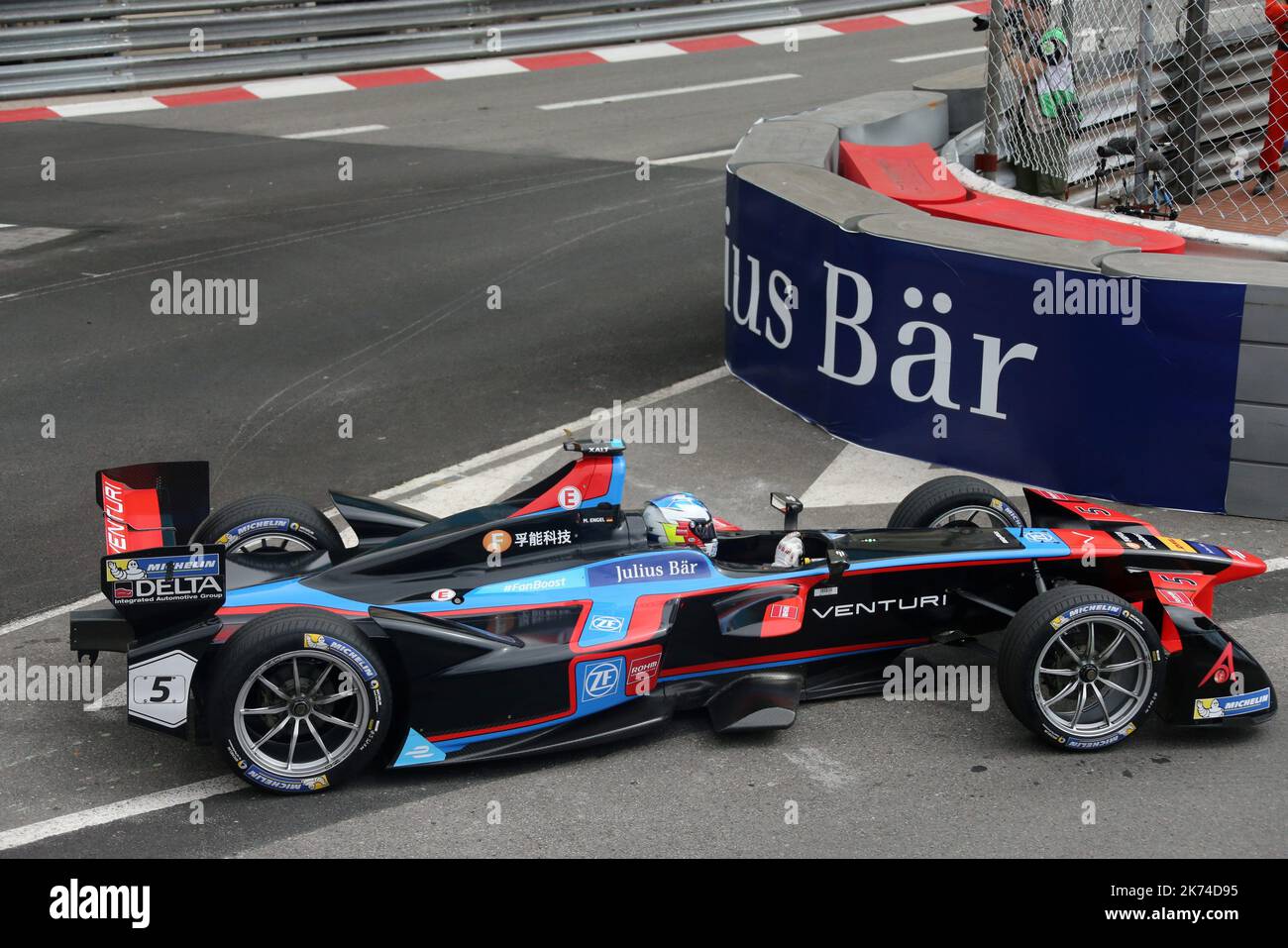 Le pilote VENTURI Maro ENGEL Stock Photo - Alamy