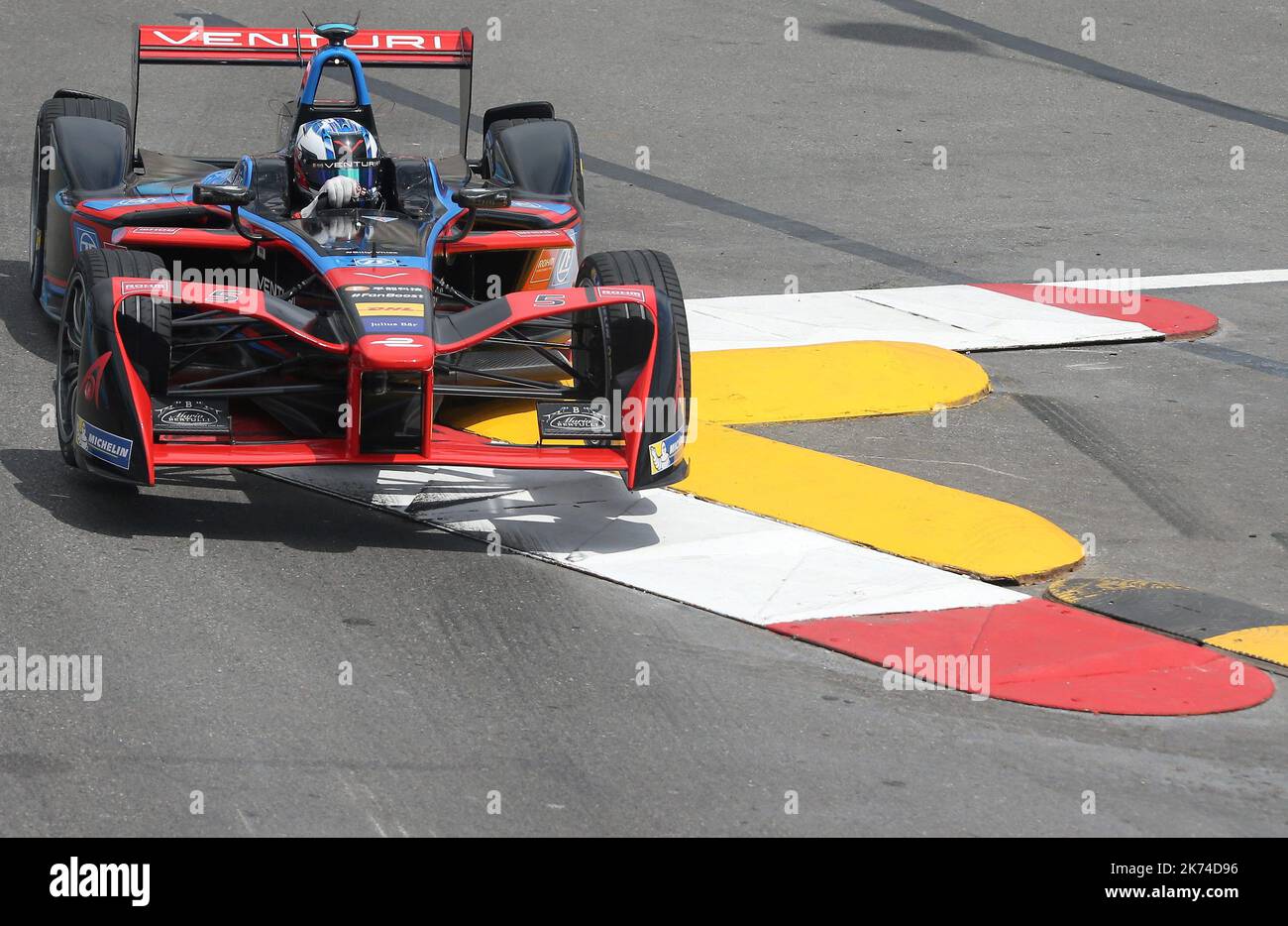 Le pilote VENTURI MARO ENGEL Stock Photo - Alamy