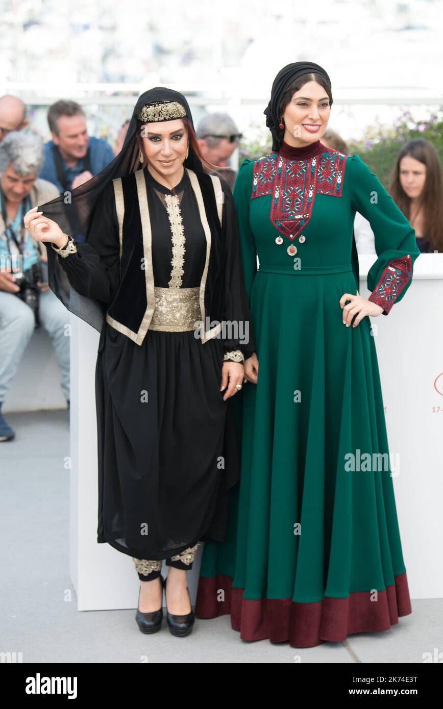 Actress Nasim Adabi and Soudabeh Beizaee attend 'Lerd (Un Homme Integre ...