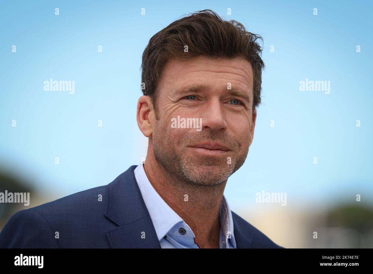 Taylor SHERIDAN attending the Wind River photocall as part of the 70th ...