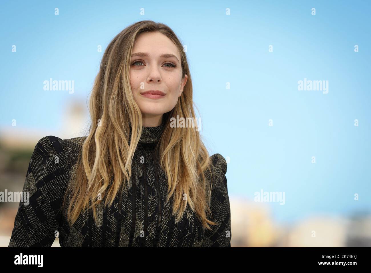 Elizabeth OLSEN attending the Wind River photocall as part of the 70th ...