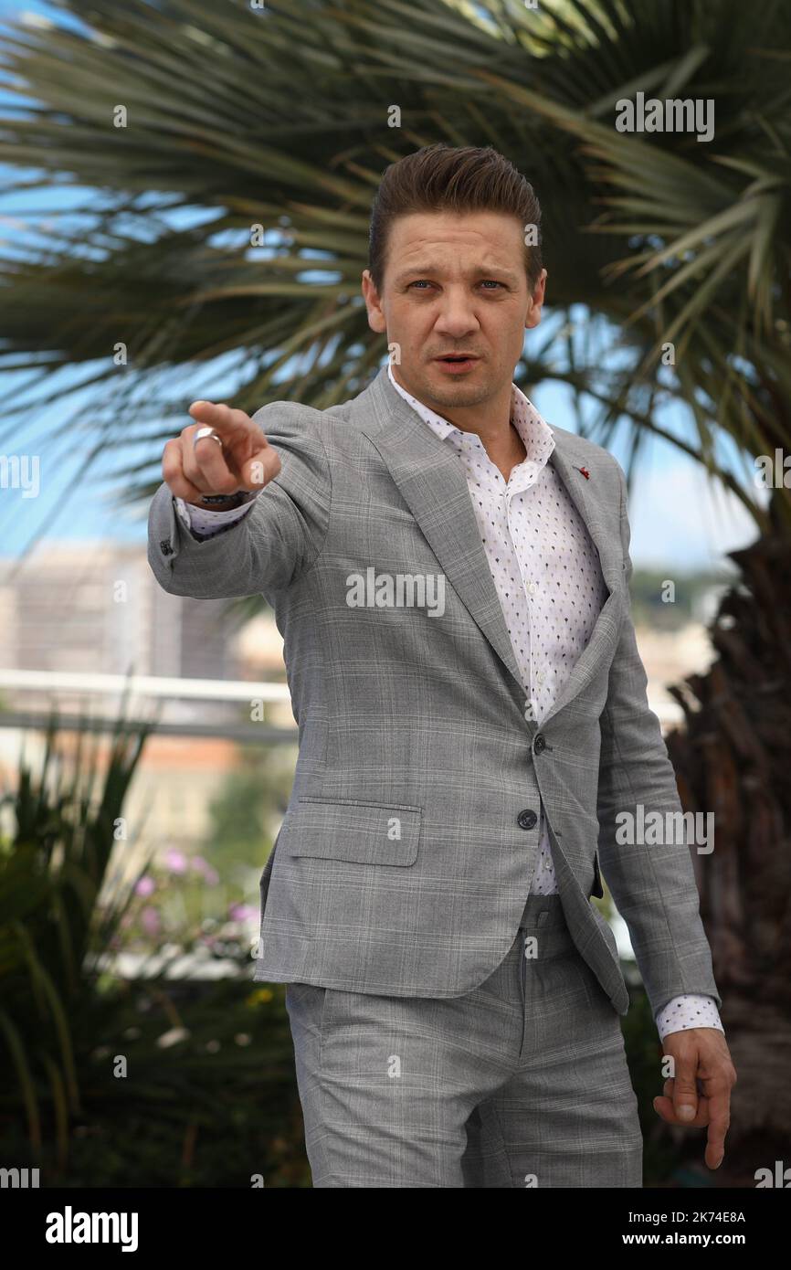 Jeremy RENNER attending the Wind River photocall as part of the 70th ...