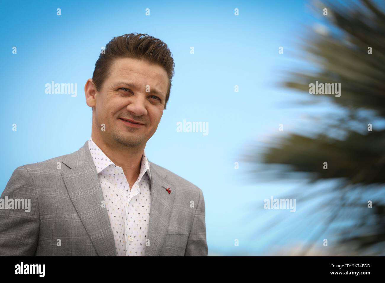 Jeremy RENNER 70th annual Cannes Film Festival in Cannes, France, May ...