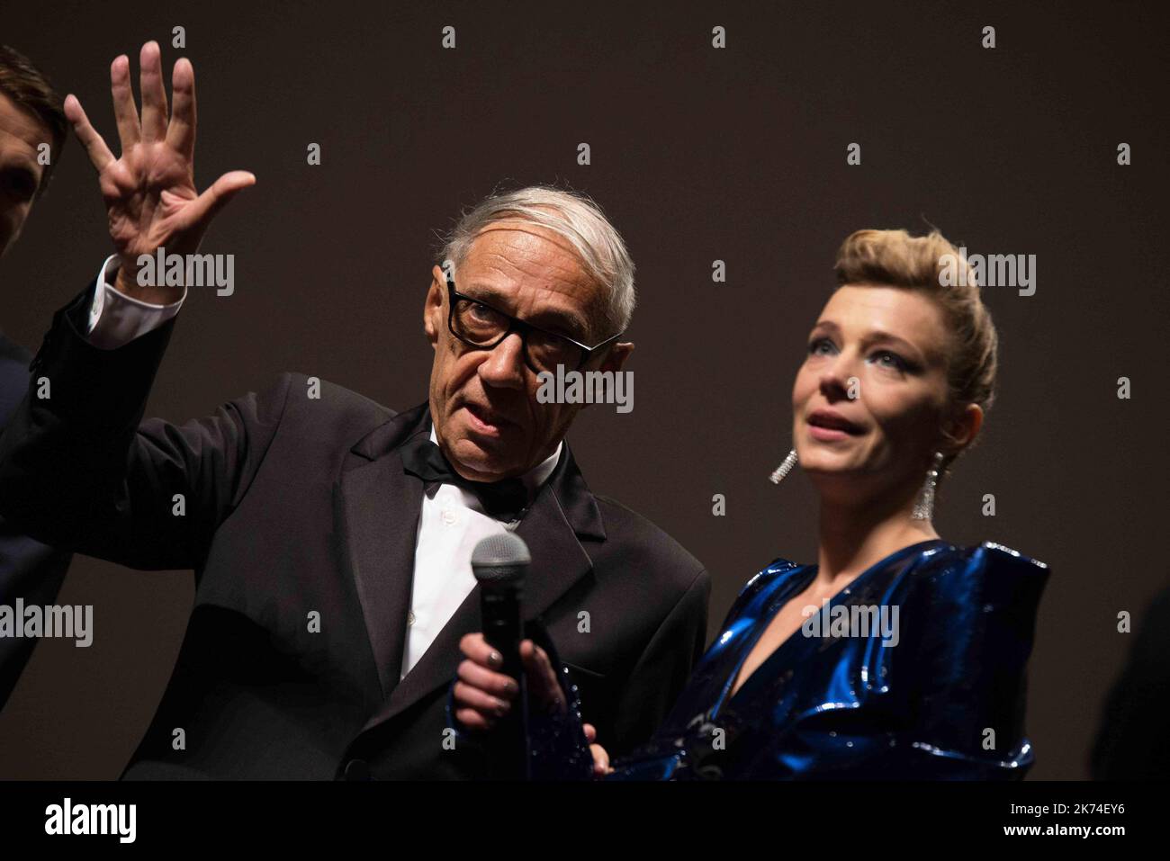 Director Andre Techine during the 70th annual Cannes Film Festival at ...