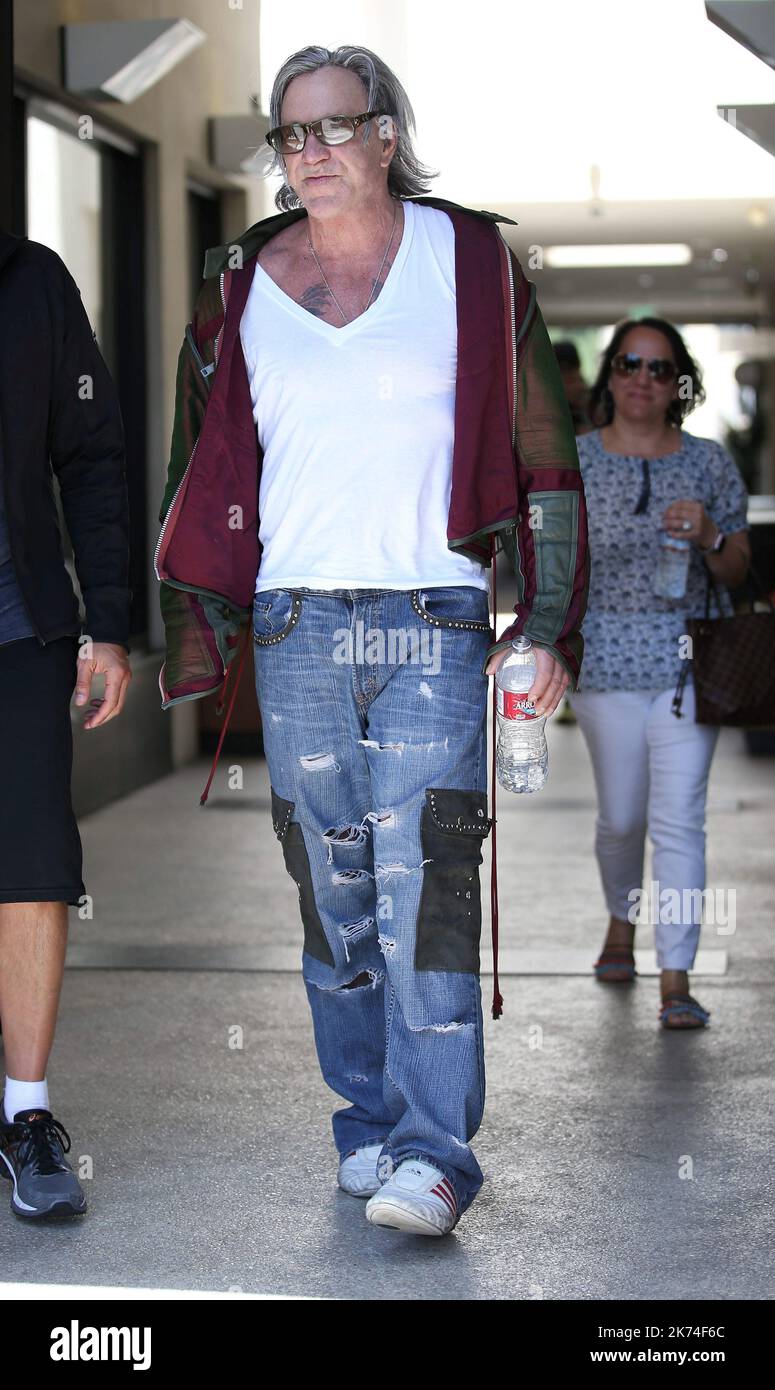 Mickey Rourke is seen out and about in Los Angeles Stock Photo - Alamy