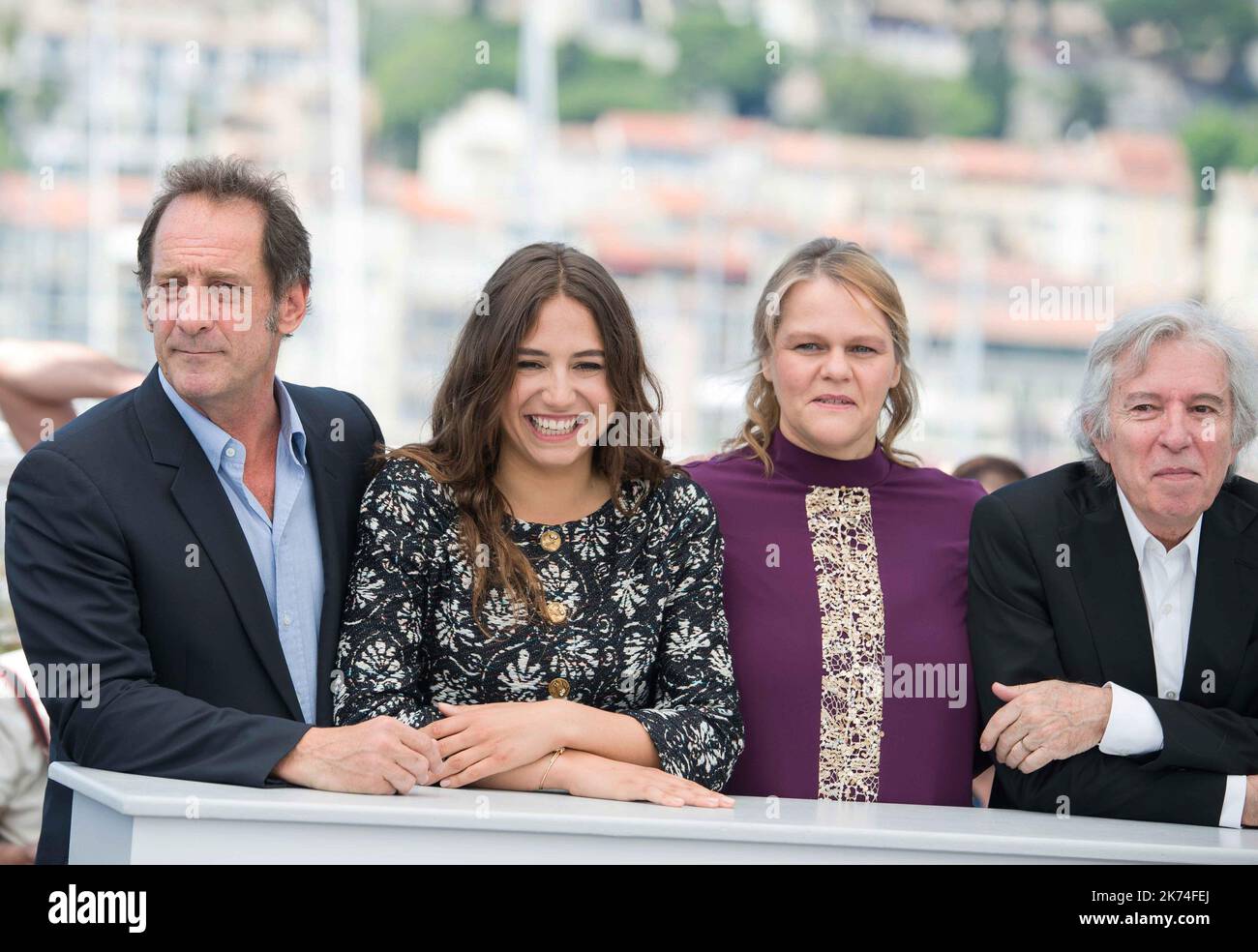 French actor Vincent Lindon, French actress Izia Higelin and French ...