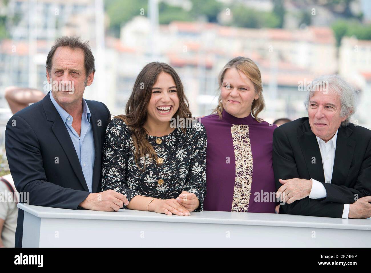 French actor Vincent Lindon, French actress Izia Higelin and French ...
