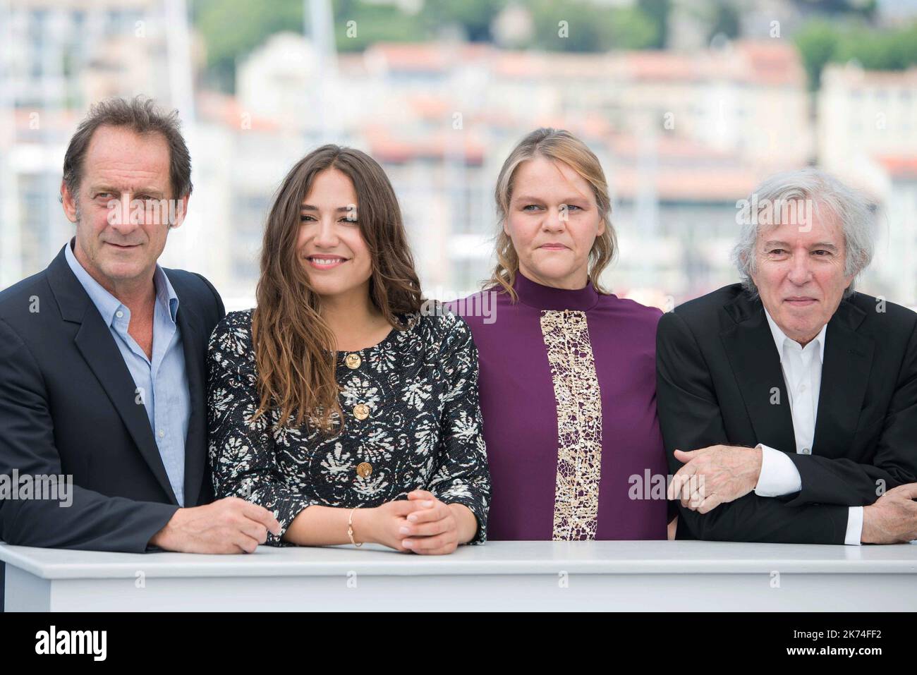 French actor Vincent Lindon, French actress Izia Higelin and French ...