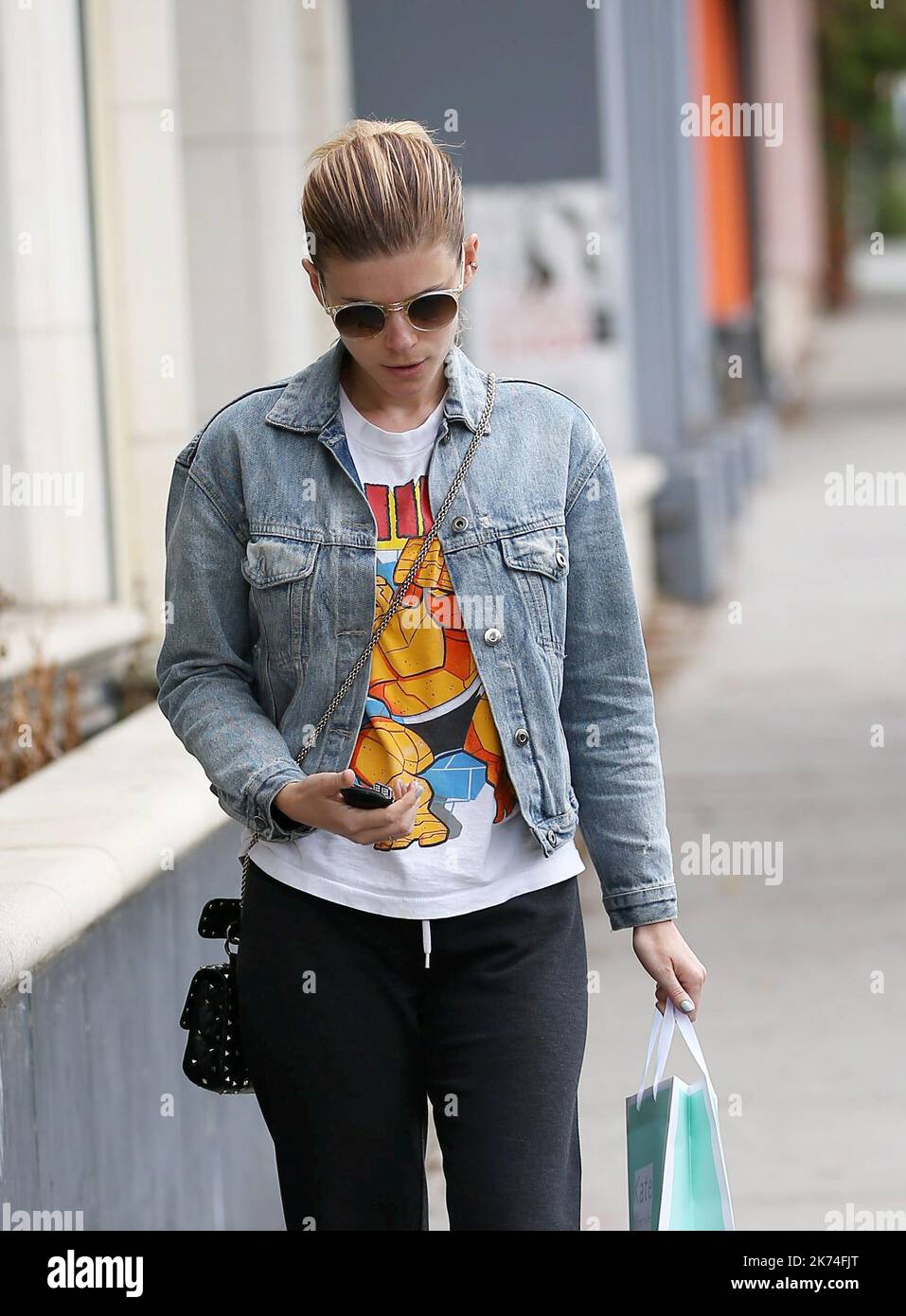 Kate Mara seen out and about in Los Angeles, California Stock Photo - Alamy