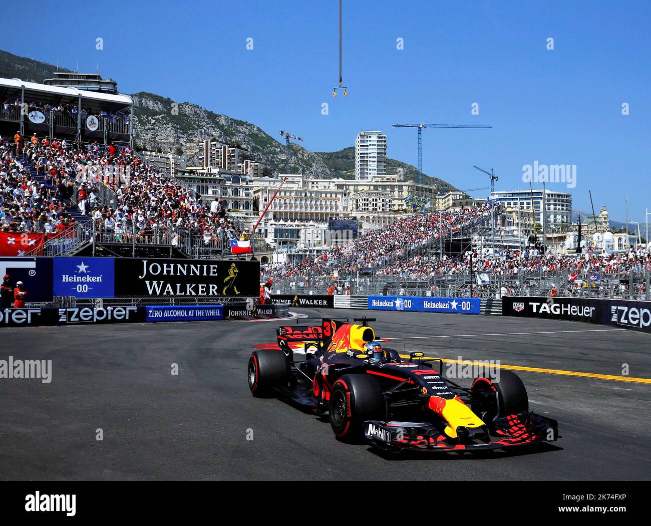 3 Daniel Ricciardo (Red Bull) Monaco Formula One Grand Prix at the ...