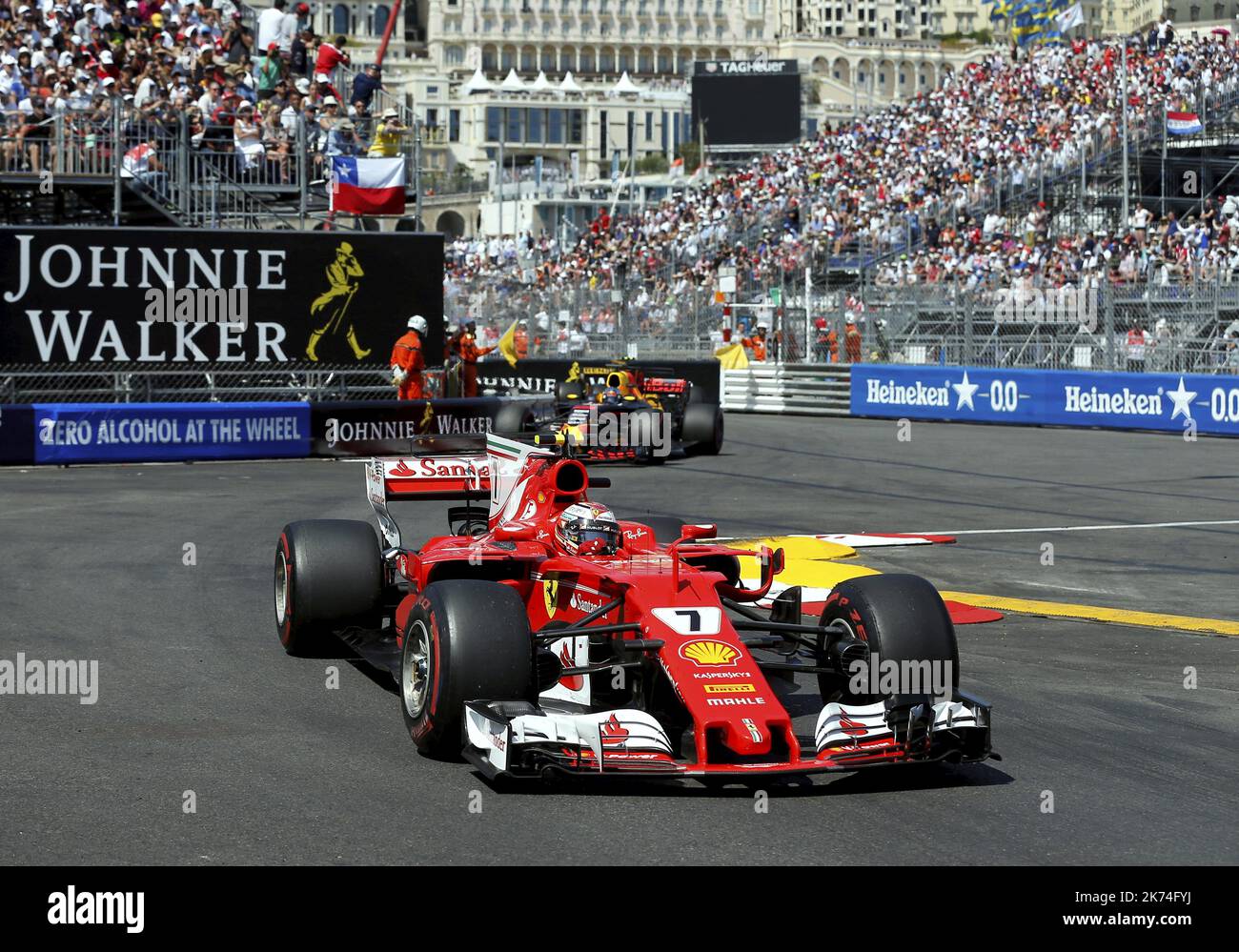 7 Kimi Raikkonen (Ferrari) Monaco Formula One Grand Prix at the Monte ...
