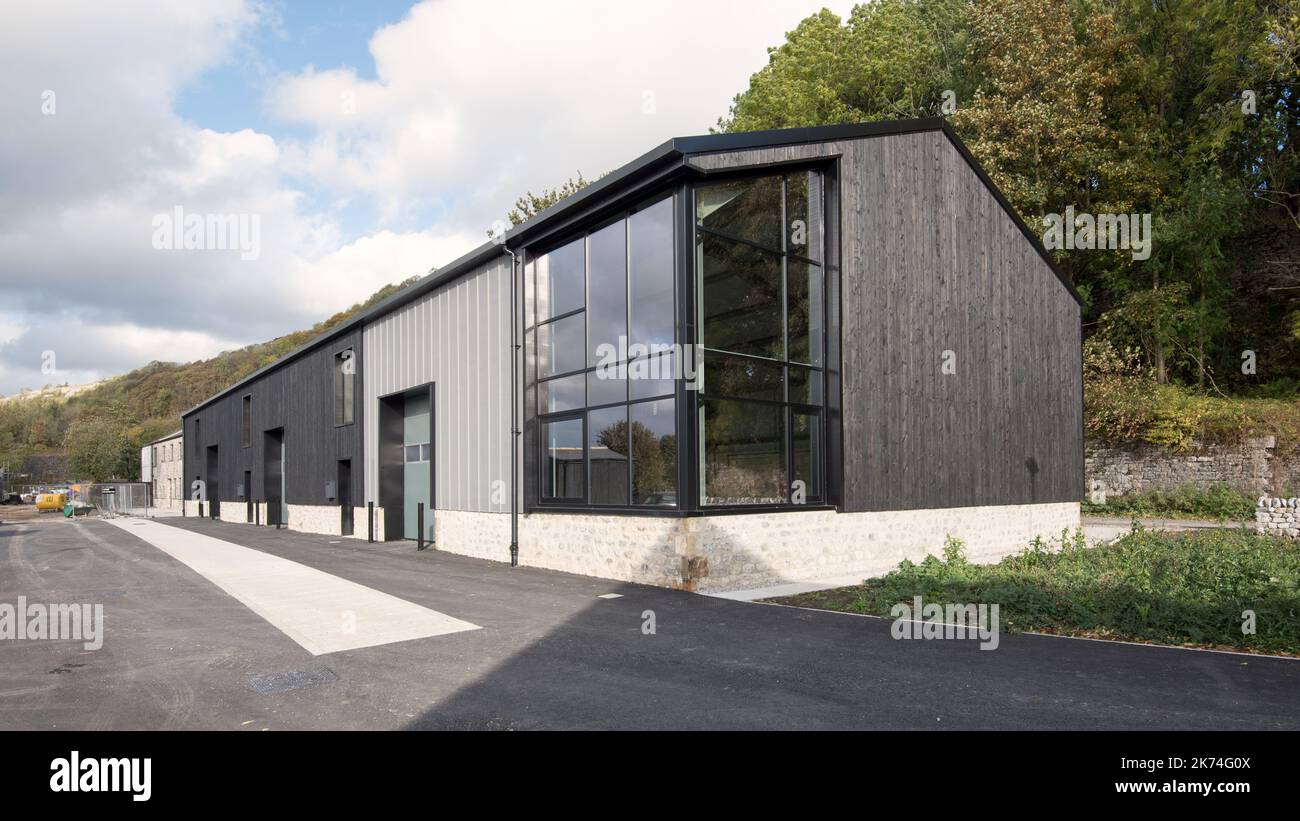 Purpose-built Dales Enterprise Centre at Langcliffe quarry Hoffmann ...