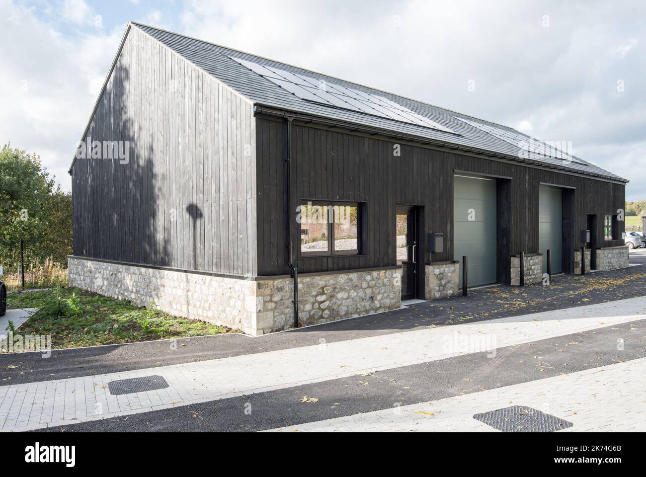 Purpose-built Dales Enterprise Centre at Langcliffe quarry Hoffmann ...