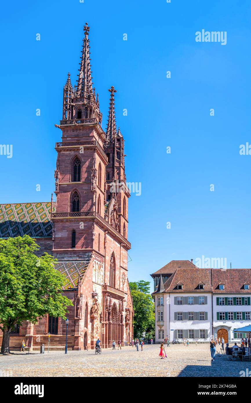 Historical city of Basel, Switzerland Stock Photo - Alamy