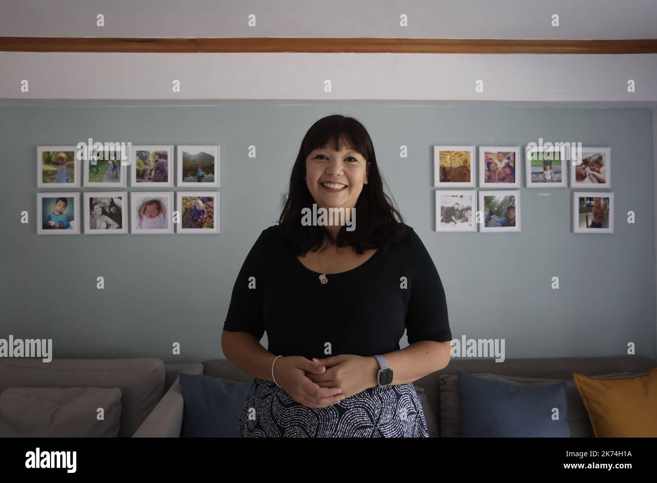Hong Konger May Lynn Funnell, at her home in Fo Tan. 08OCT22 SCMP ...