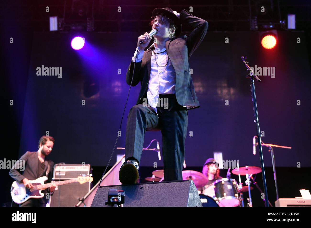 Pete Doherty performs live in concert at the 13th music festival Jardin ...