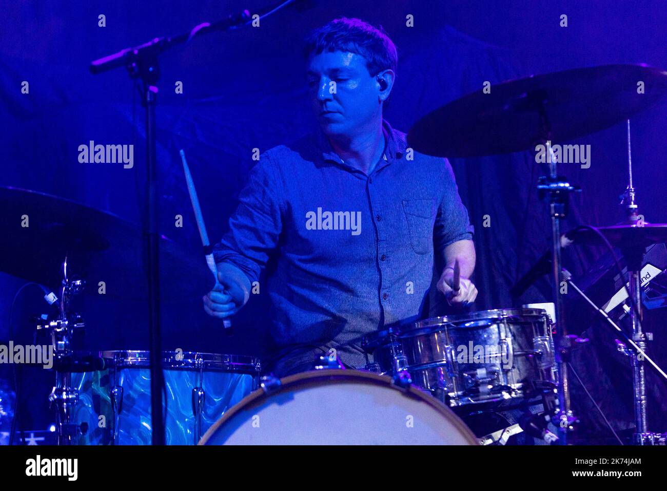 Milano, Italy. 16th Oct, 2022. Liam Hoskins of the Australian three ...