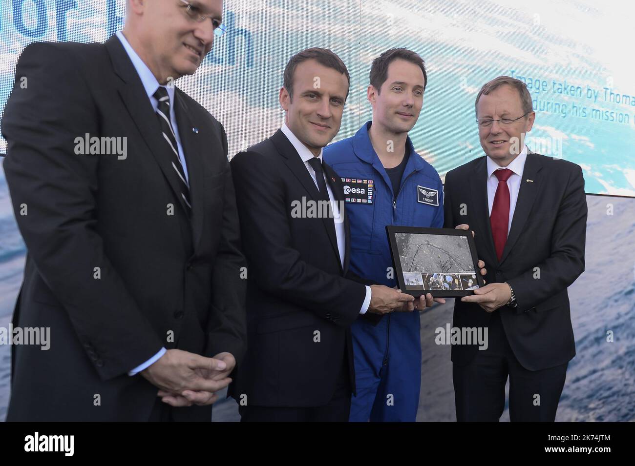 Visit of the President of the French Republic, Emmanuel Macron, to the ...