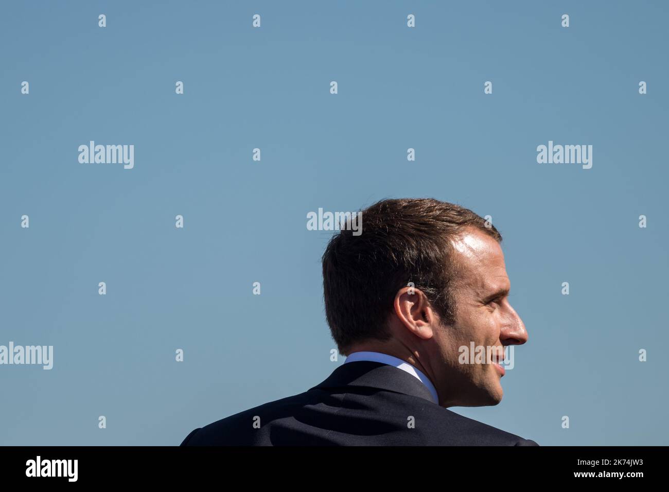 French President Emmanuel Macron Flight Demonstration , Paris Air Show ...
