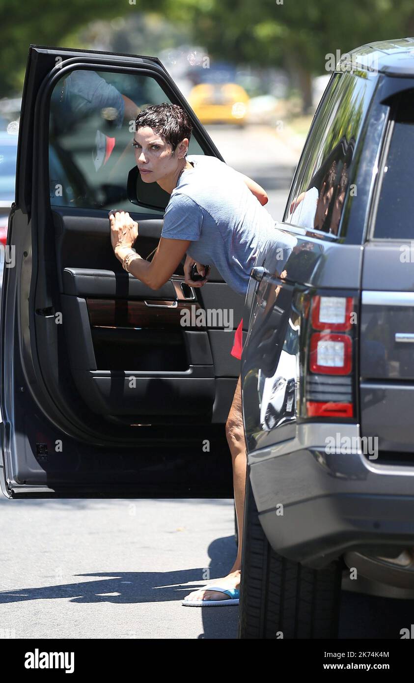 Nicole Murphy out in Beverly Hills Stock Photo - Alamy