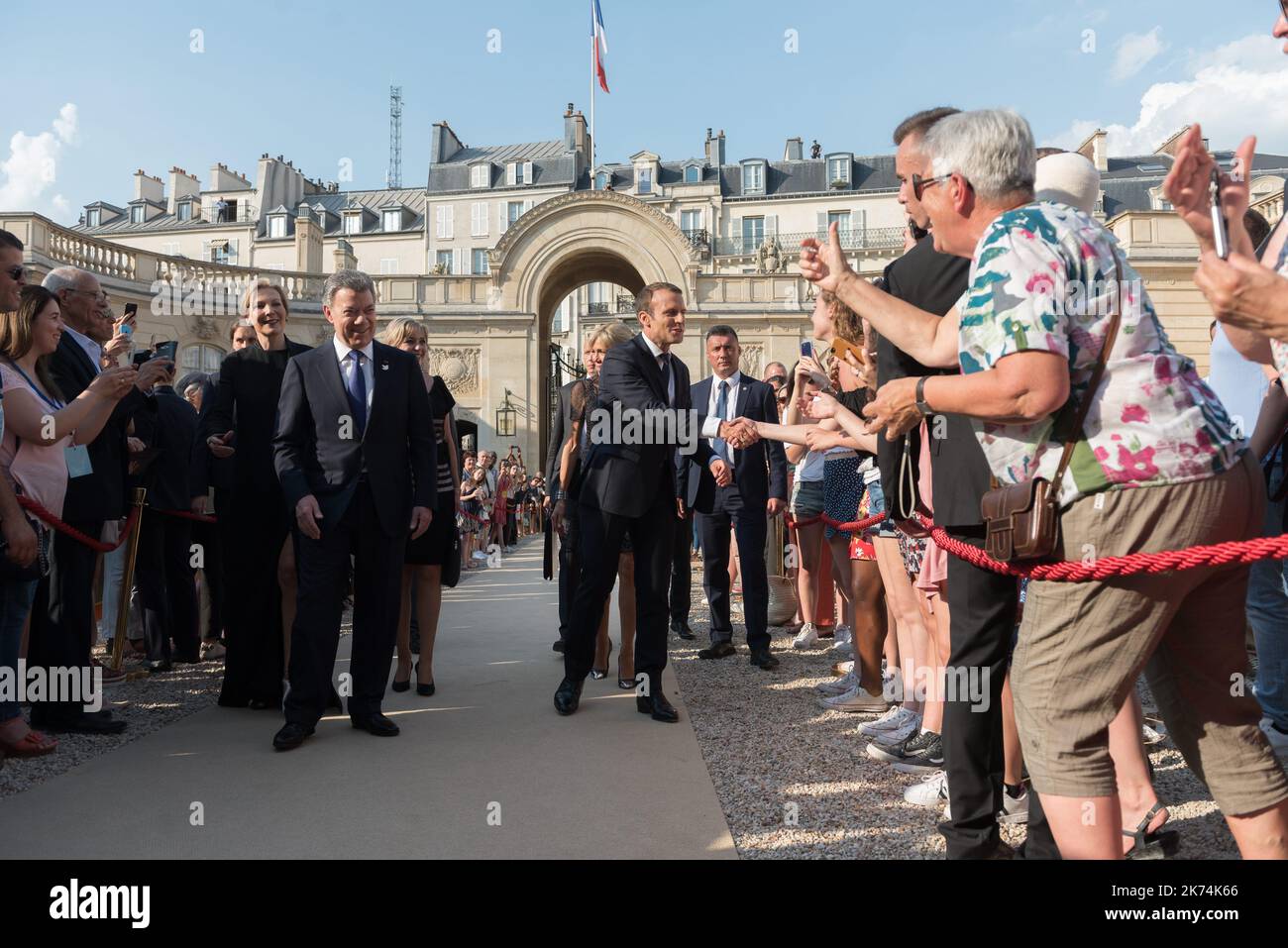 Maria Clemencia Rodriguez de Santos, Juan Manuel Santos, Emmanuel ...