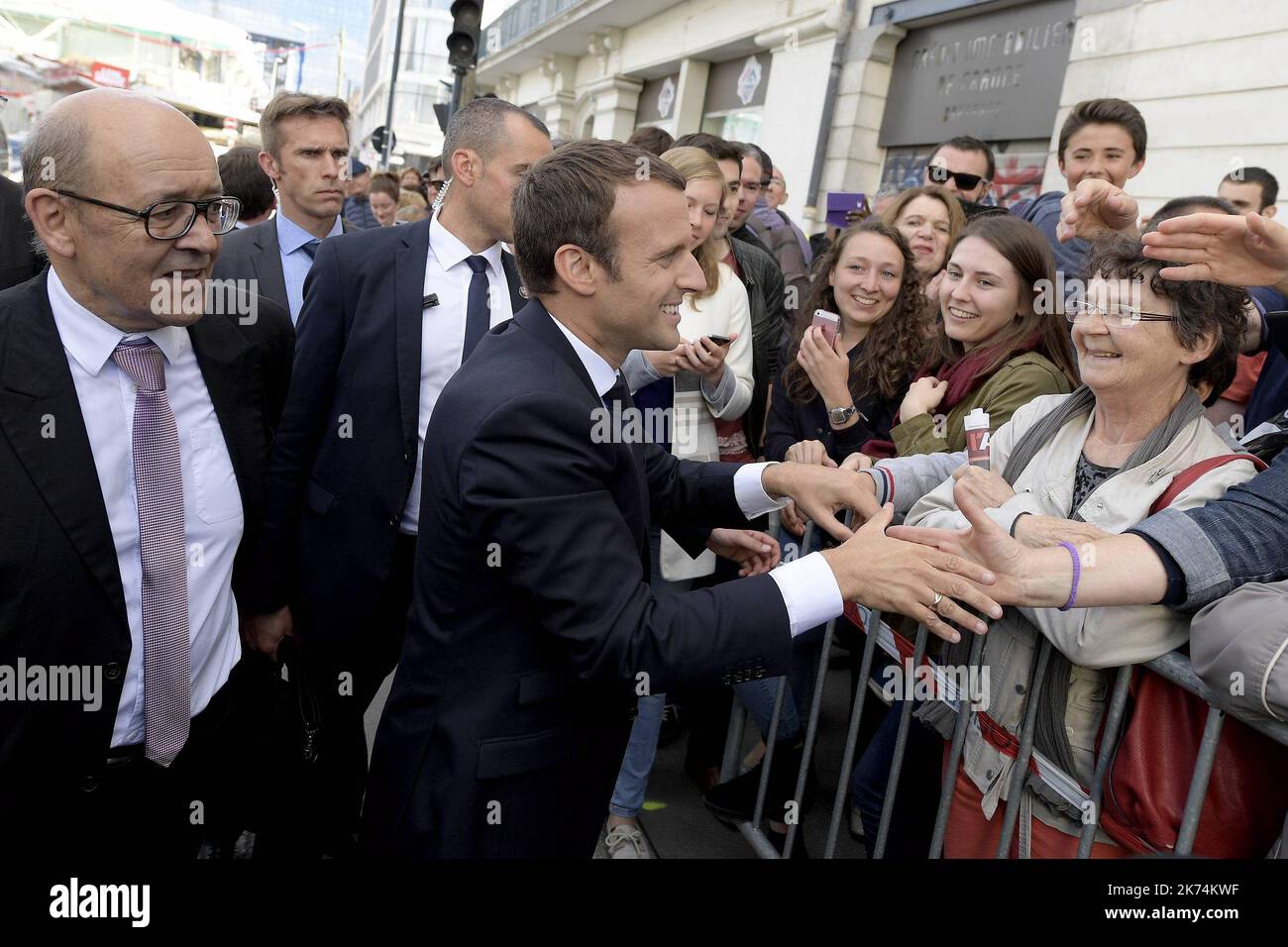Inauguration of the high speed train for french brittany by president ...