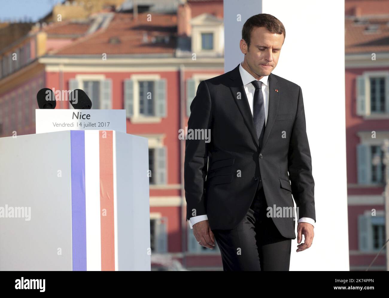 Emmanuel Macron - on Bastille Day, remembering one year after the ...