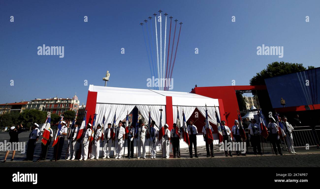 Emmanuel Macron - Patrouille de France on Bastille Day, remembering one ...
