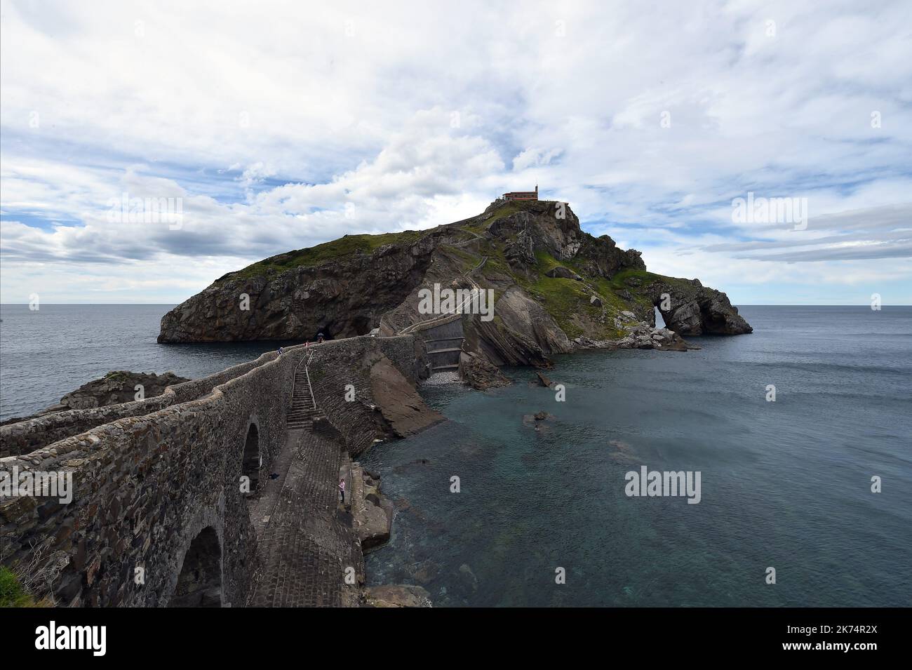 Gaztelugatxe is on the coast of Biscay belonging to the municipality of ...