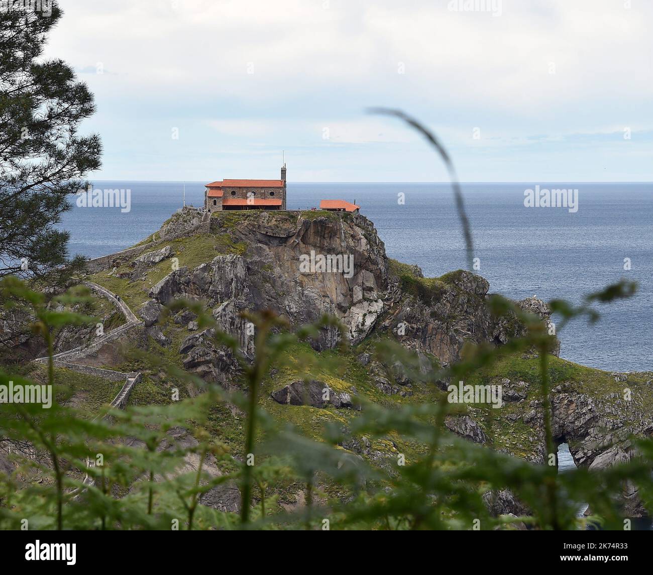 Gaztelugatxe is on the coast of Biscay belonging to the municipality of ...