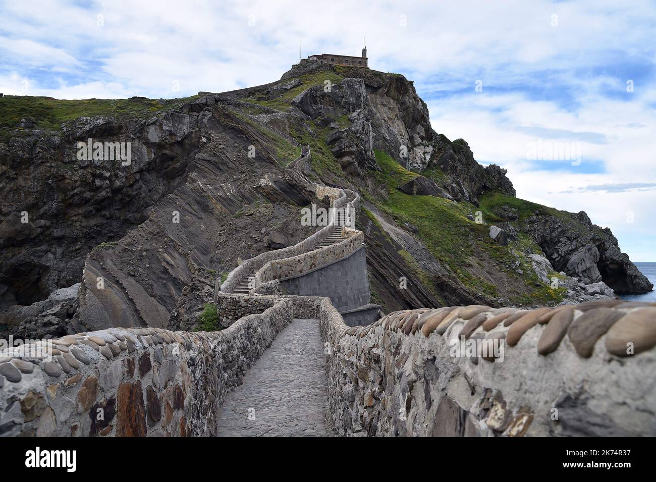 Gaztelugatxe is on the coast of Biscay belonging to the municipality of ...