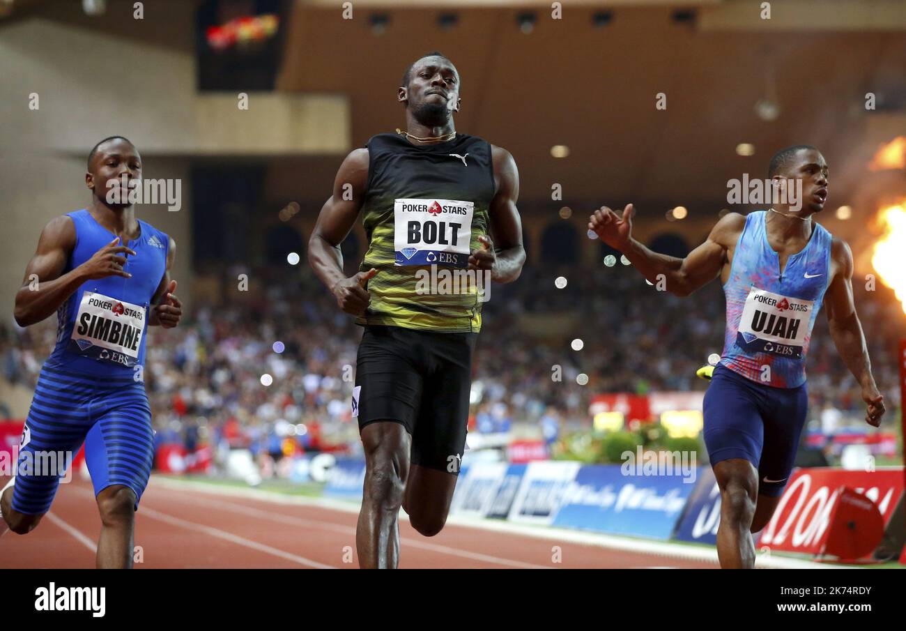 Usain Bolt International Athletics Meeting, Herculis Monaco on July 21 ...