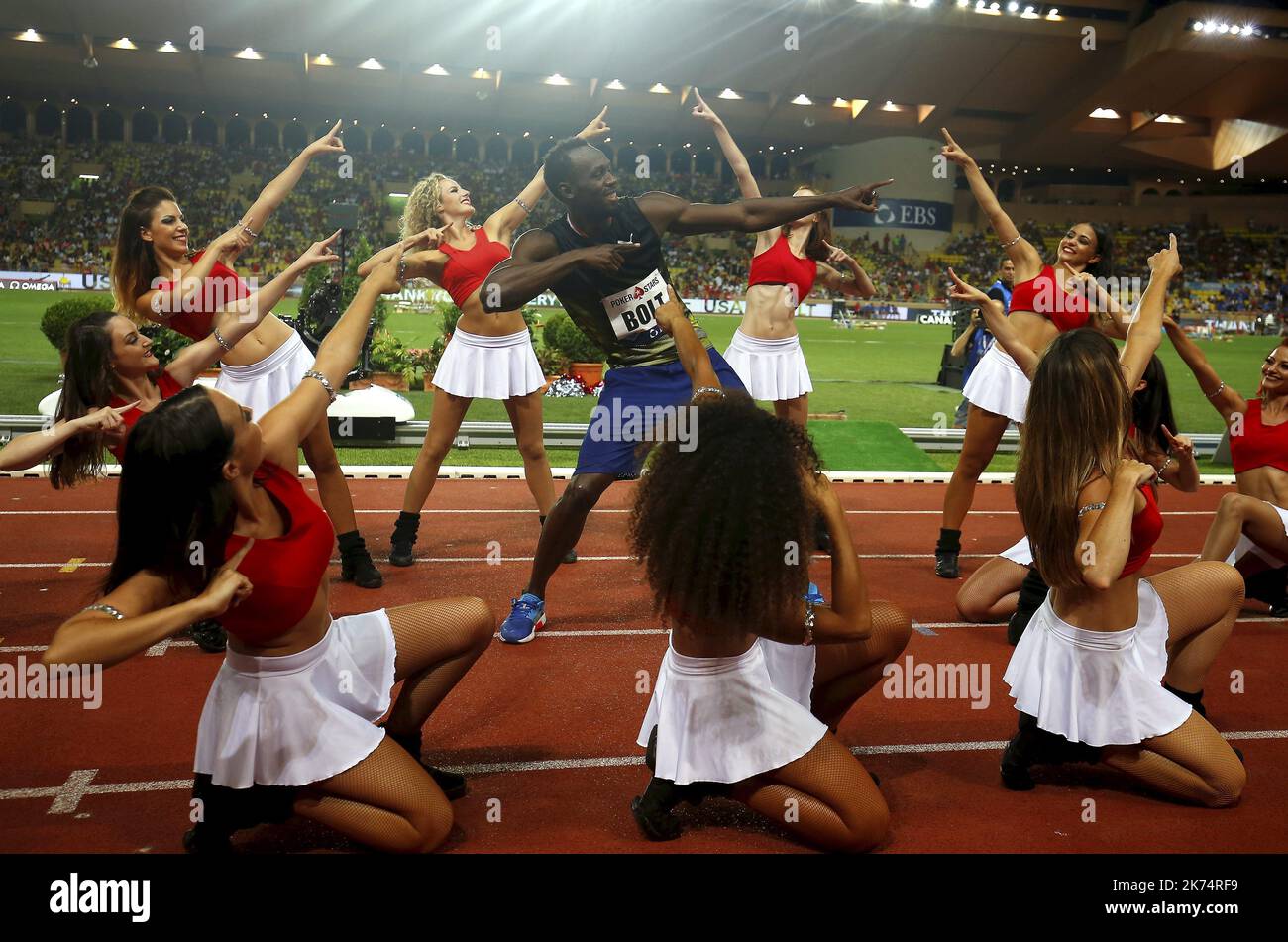 Usain Bolt International Athletics Meeting, Herculis Monaco on July 21 ...