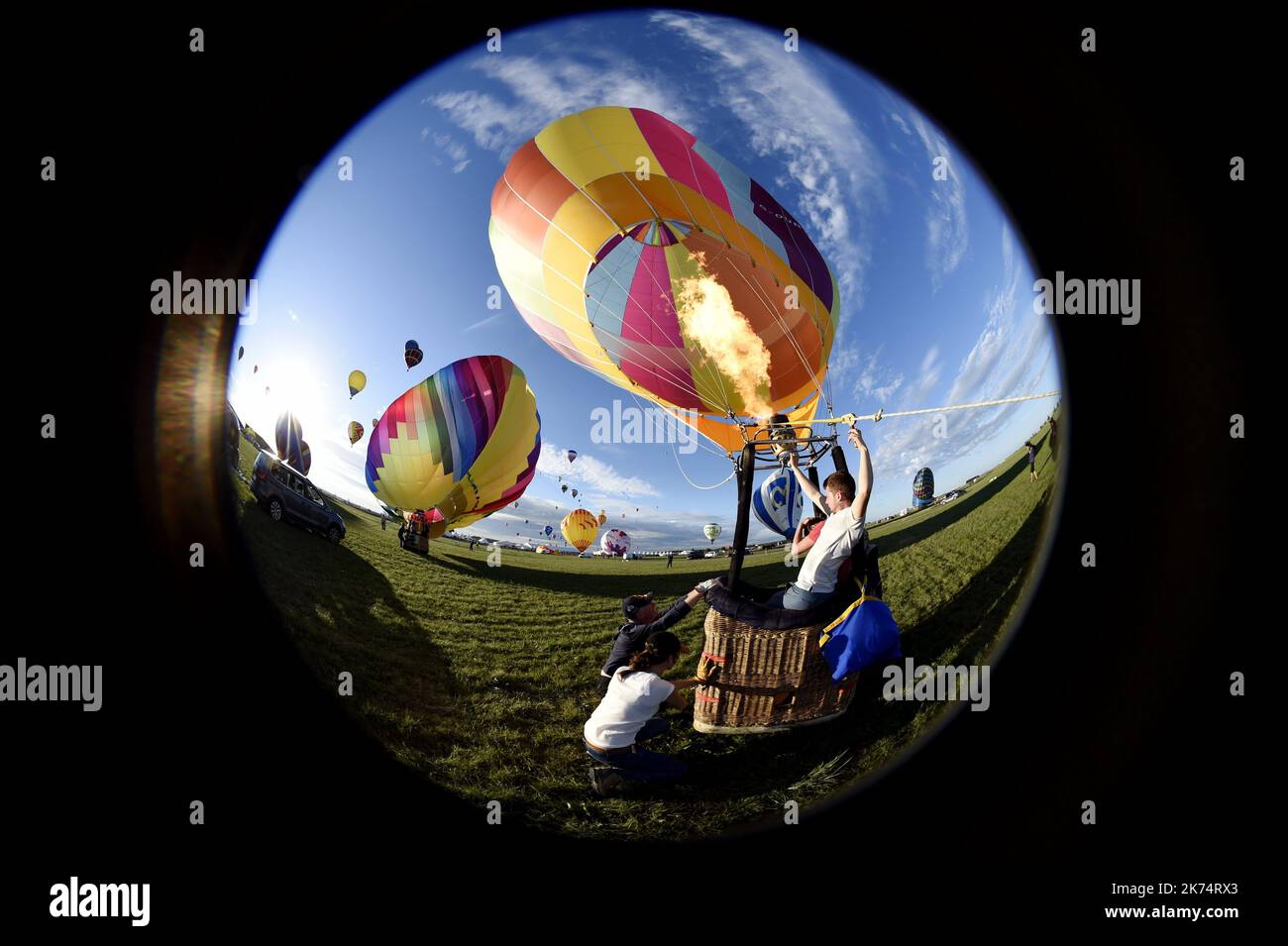 The 15th edition of the Mondial Air Balloons 2017 the largest gathering ...