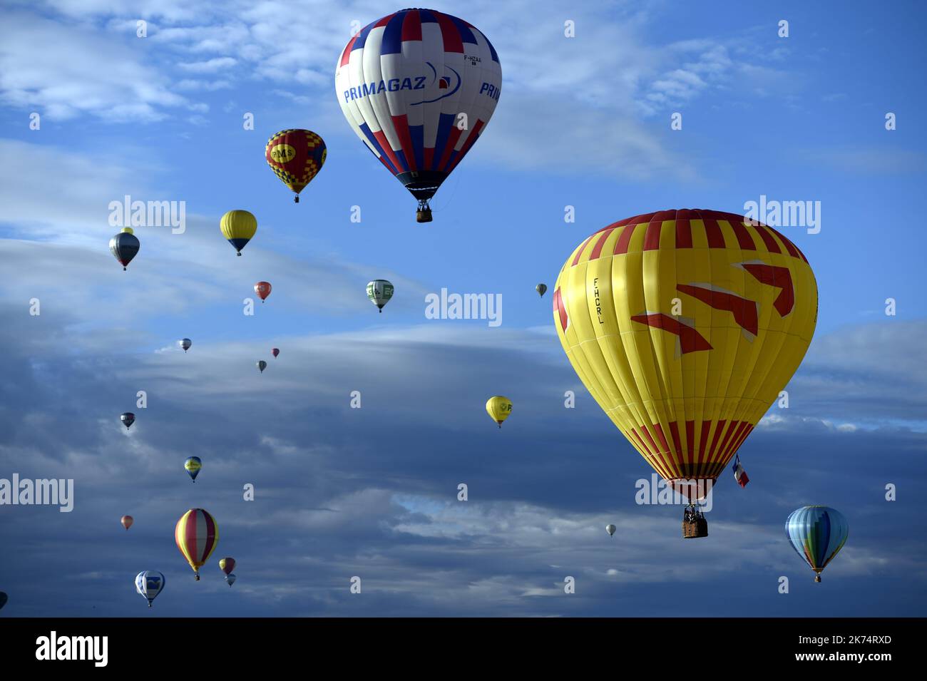 The 15th edition of the Mondial Air Balloons 2017 the largest gathering ...