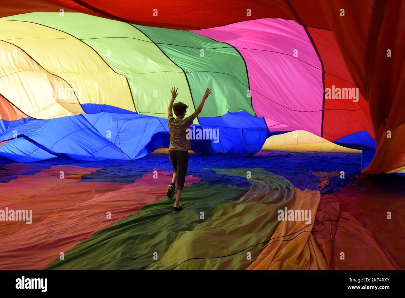 The 15th edition of the Mondial Air Balloons 2017 the largest gathering ...