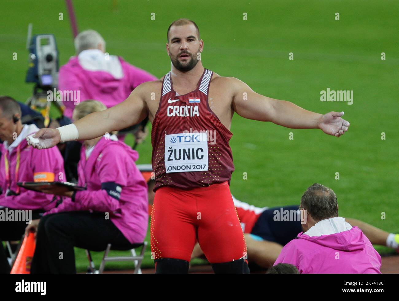 Stipe zunic athletics hi-res stock photography and images - Alamy