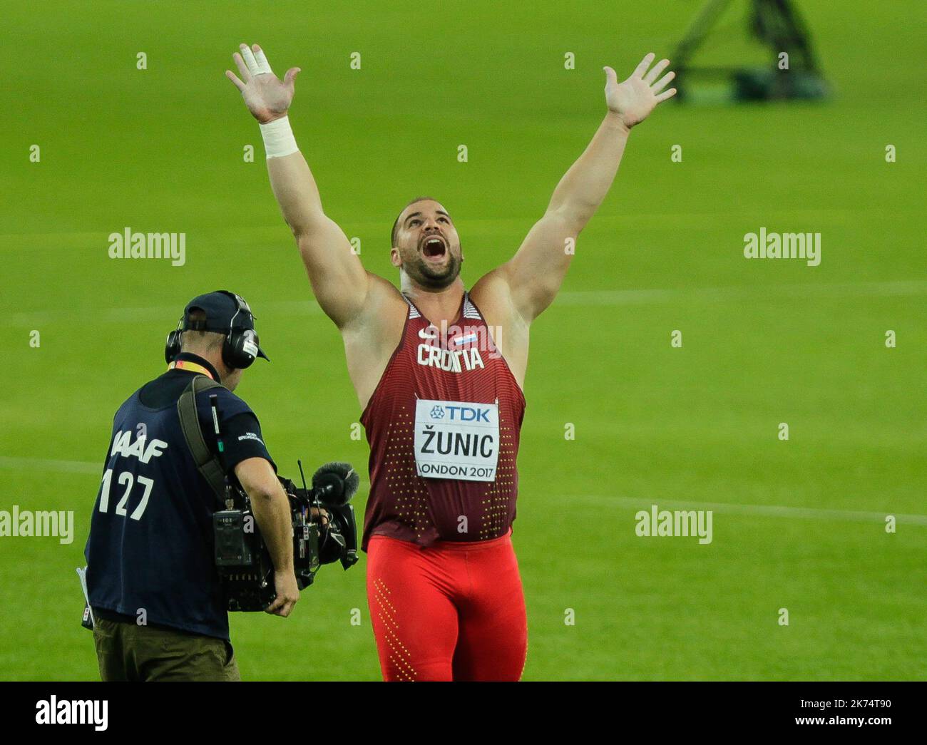 Stipe zunic athletics hi-res stock photography and images - Alamy